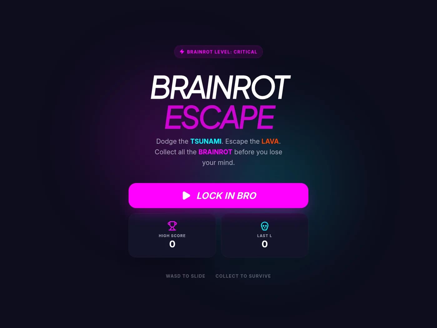 Brainrot Escape
