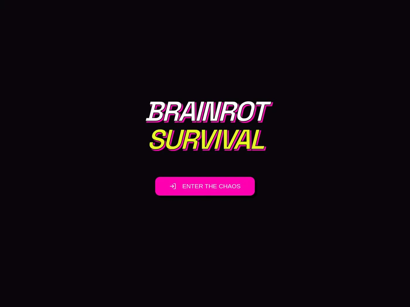 Brainrot Survival