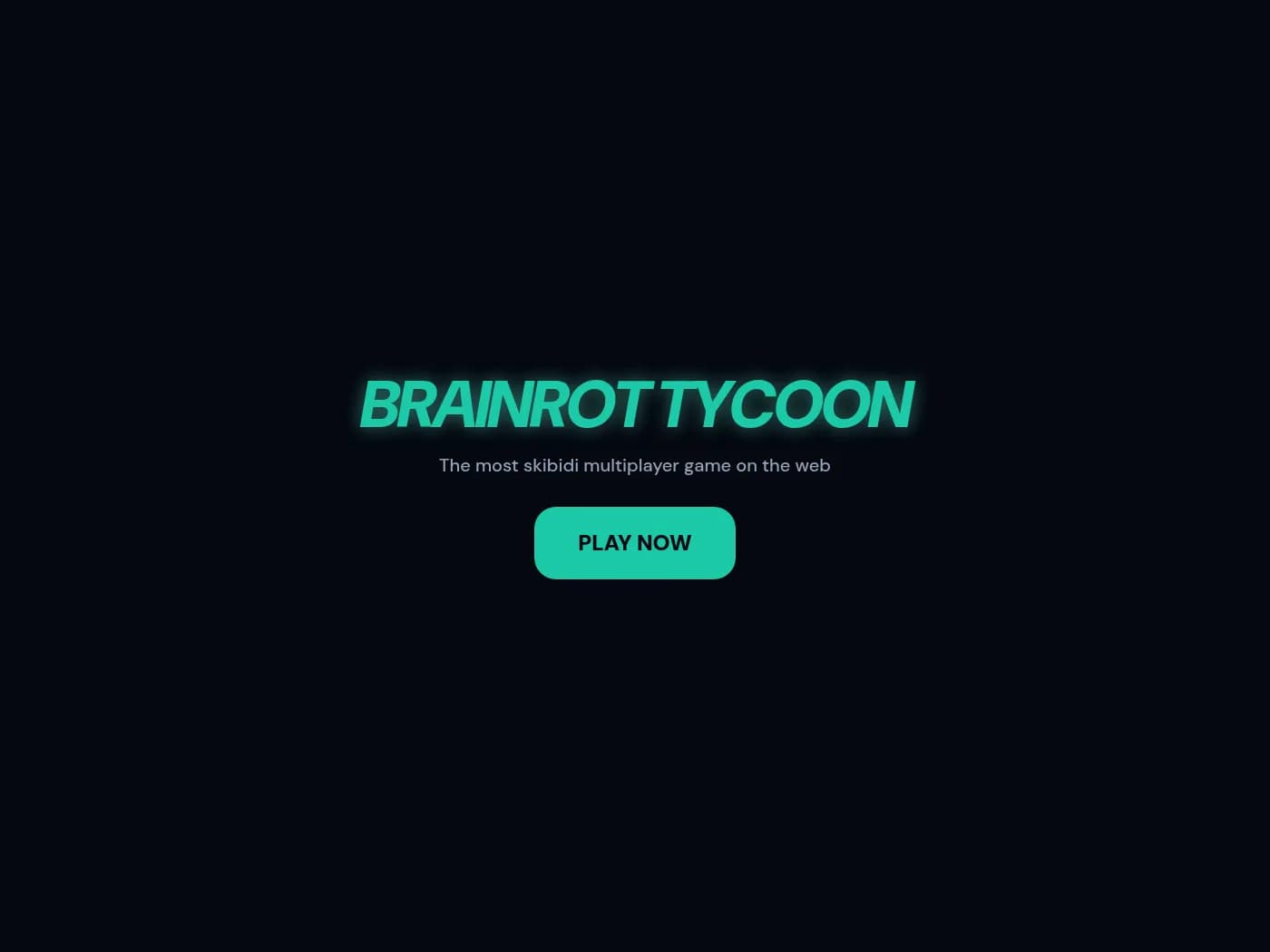 Brainrot Tycoon Online