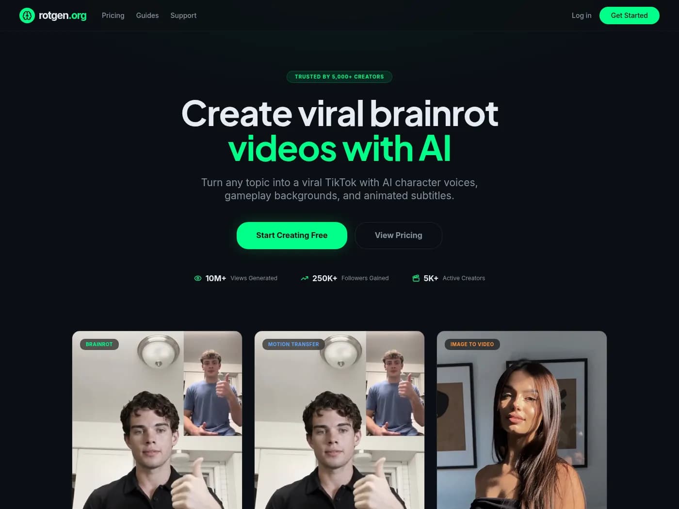 BrainRot Video Maker