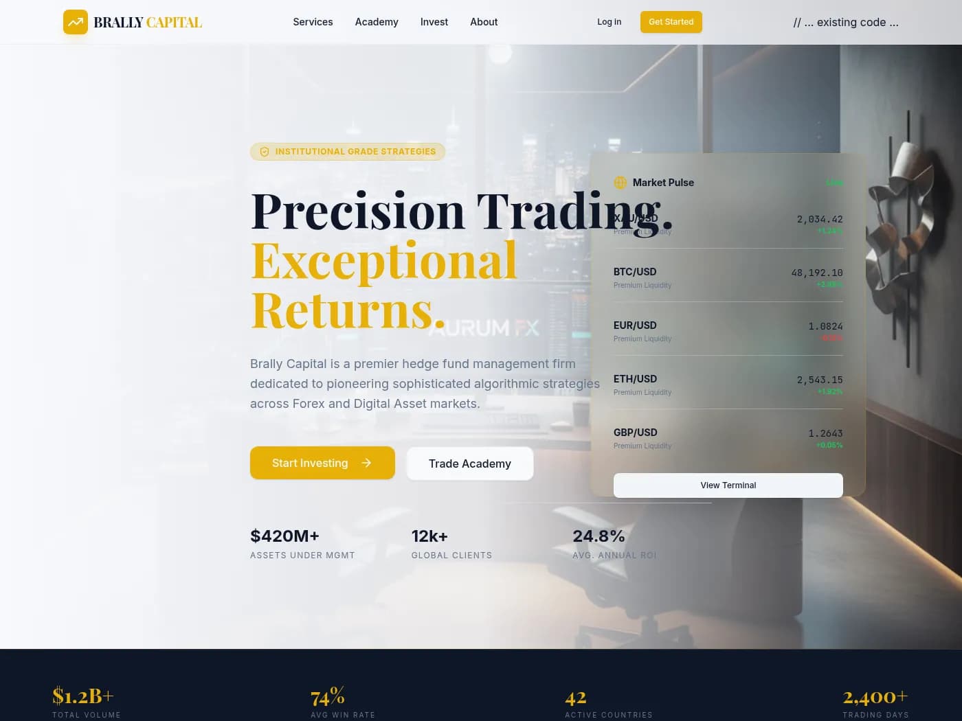 Brally Capital Platform