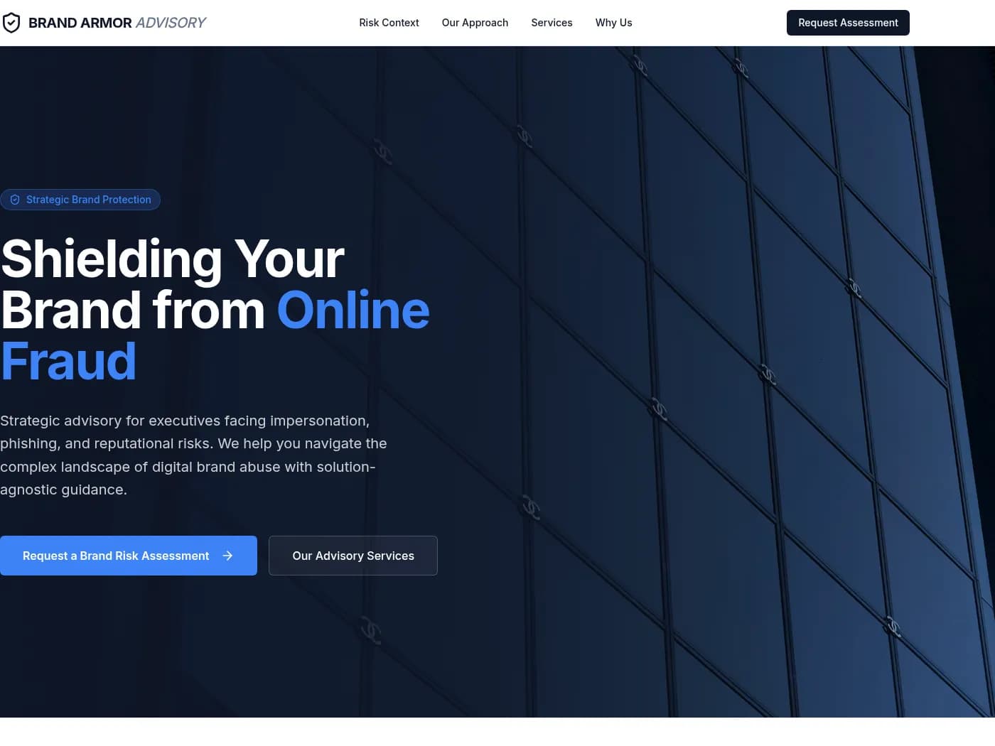 Brand Armor Advisory Site