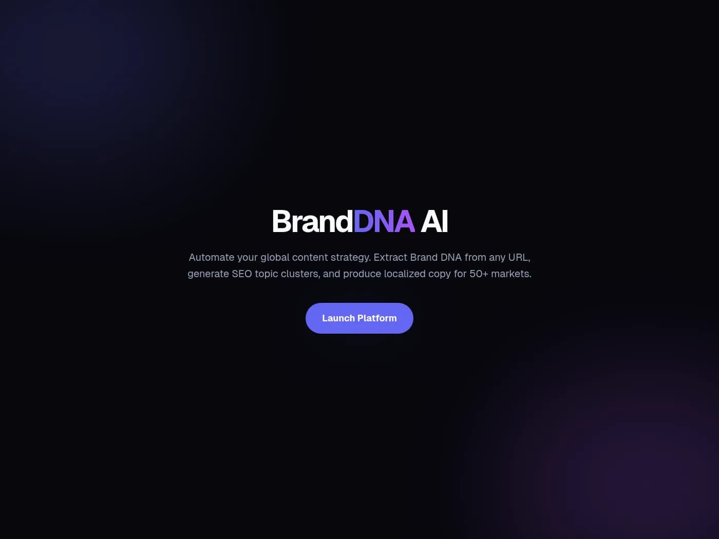 BrandDNA AI Platform