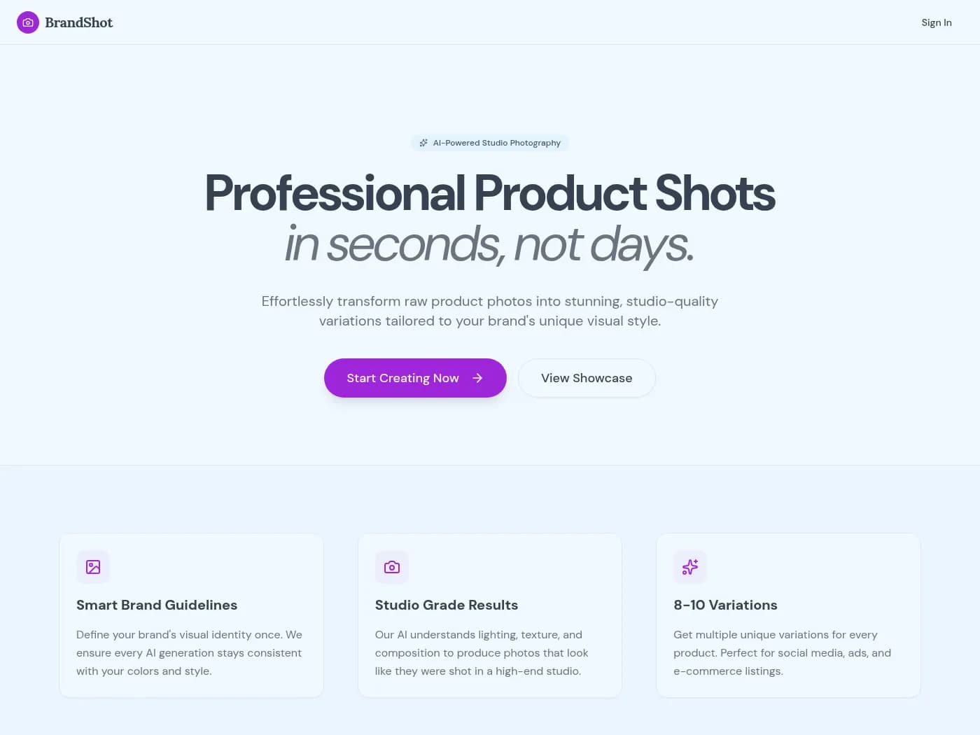 BrandShot Studio