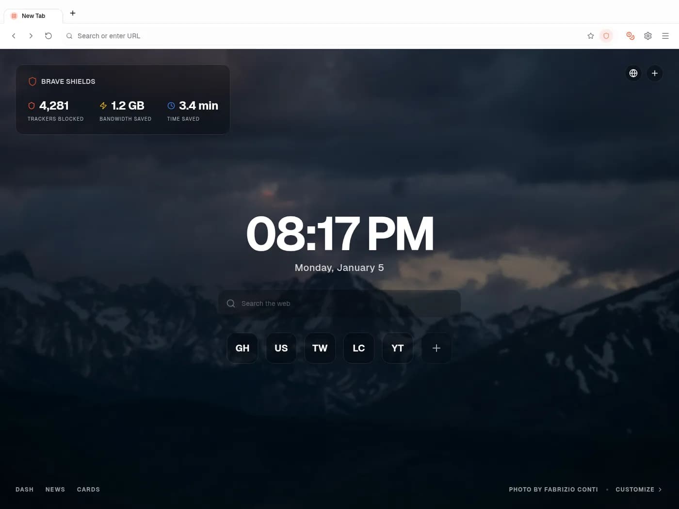Brave-Like Browser