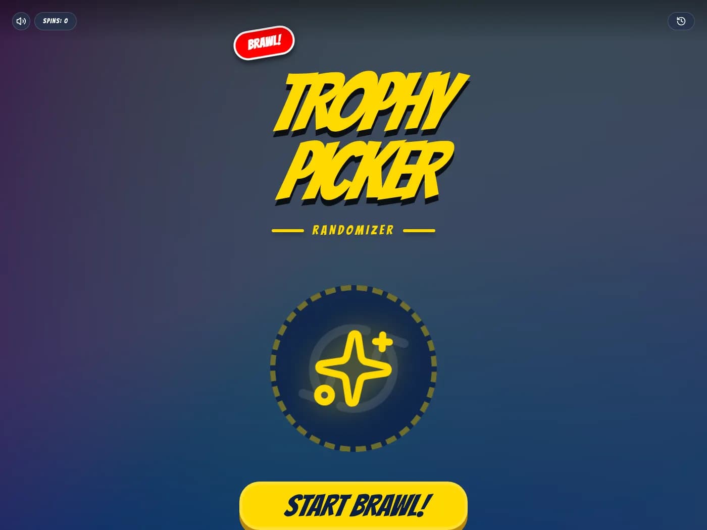 Brawler Trophy Picker
