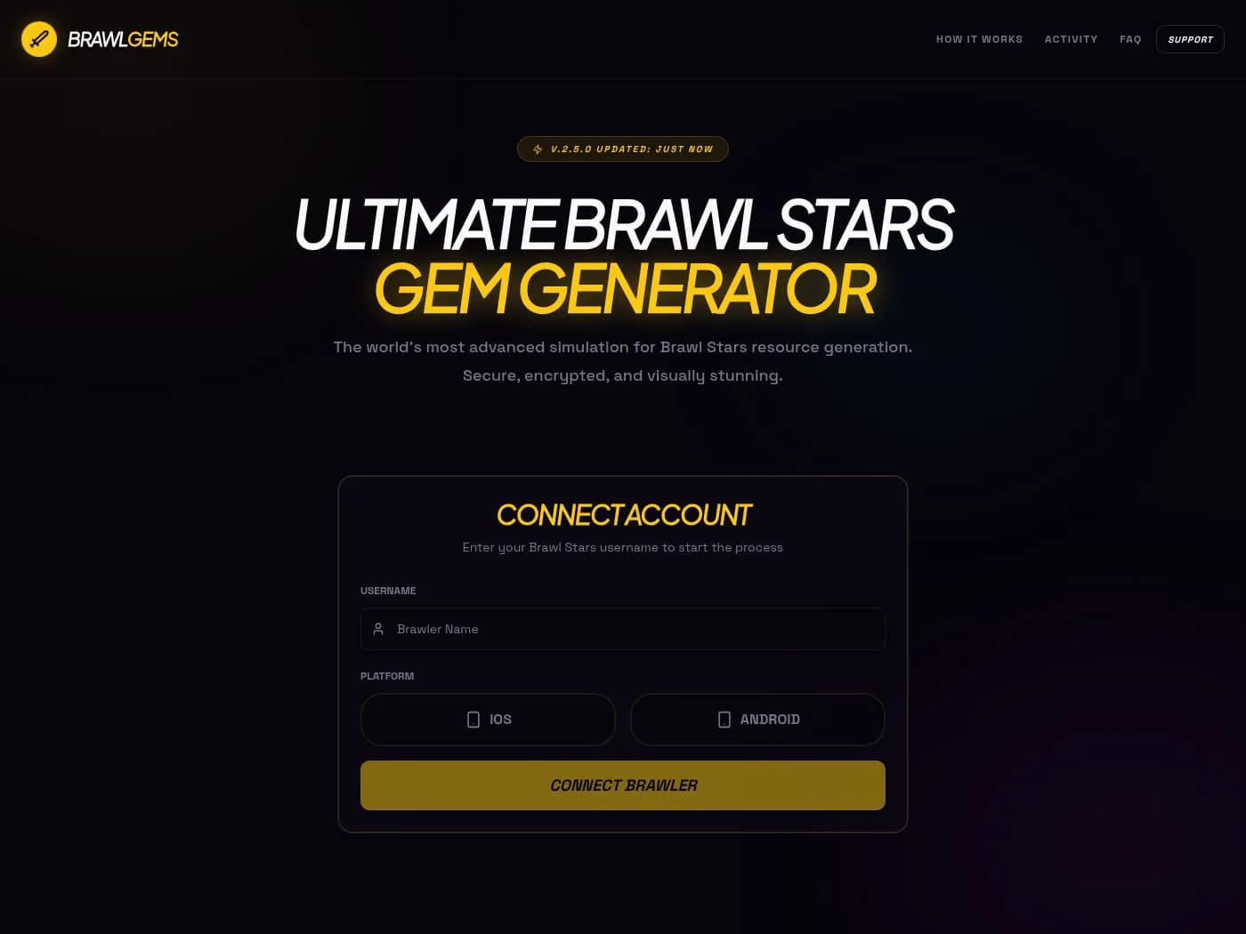 BrawlStars Gem Generator