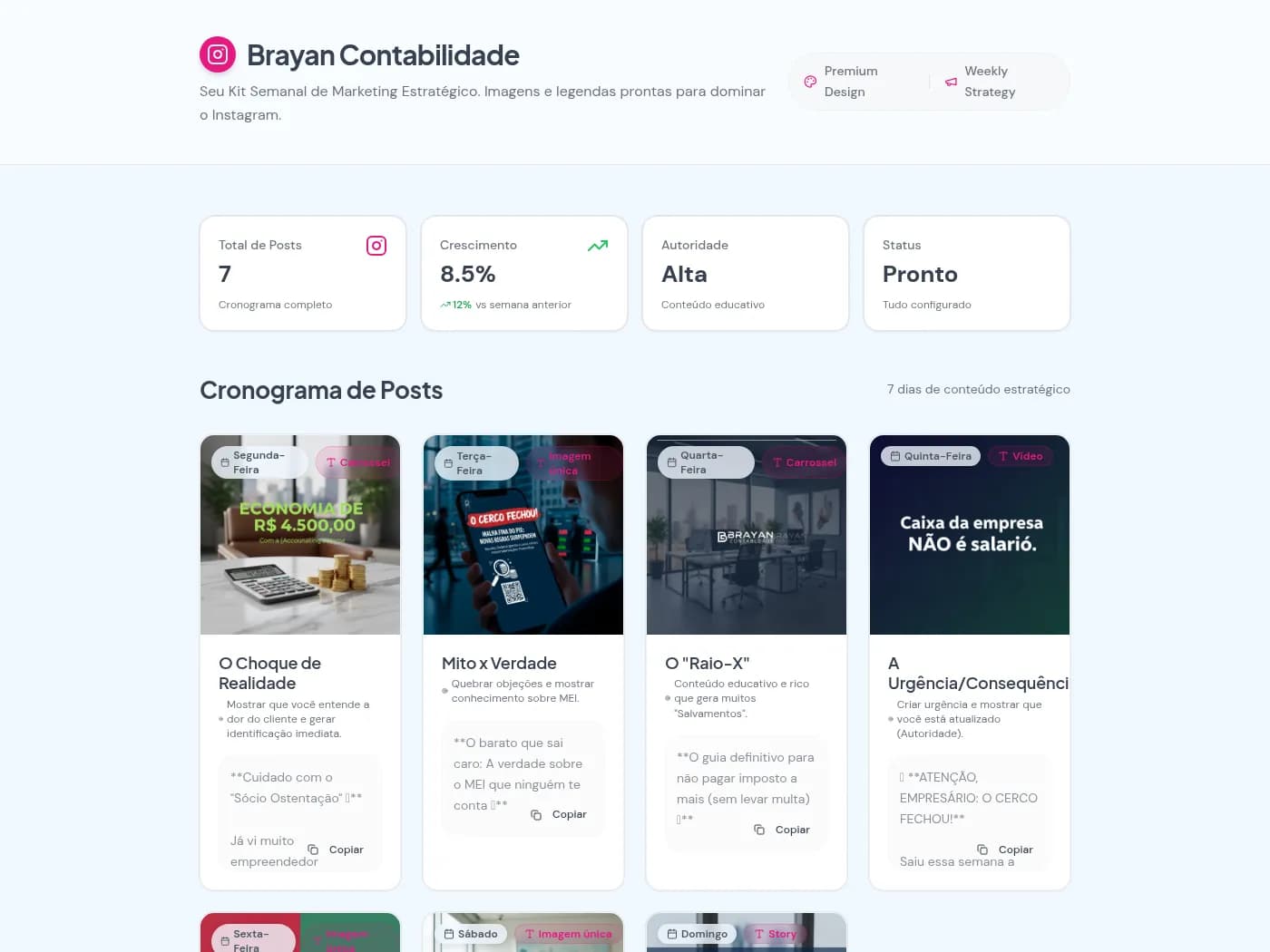 Brayan Social Posts