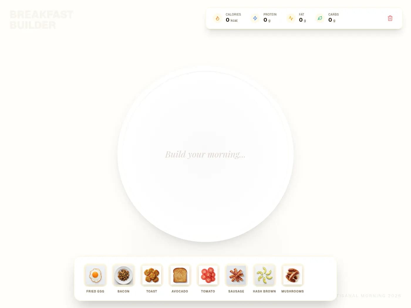 Breakfast Builder