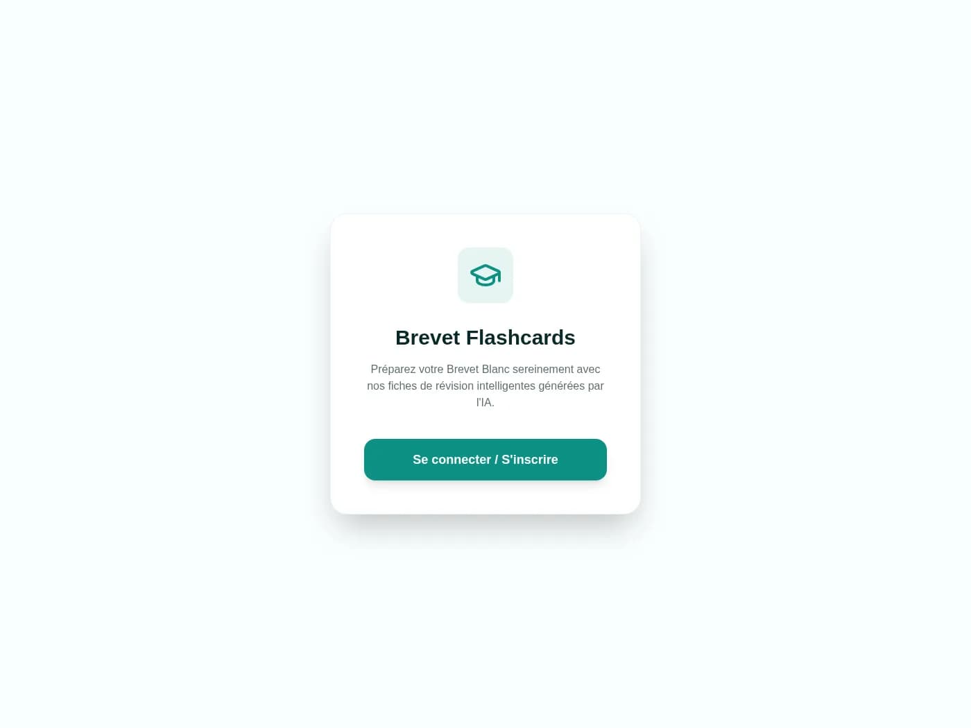 Brevet Blanc Study Cards