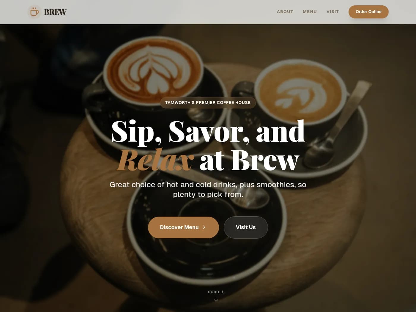 Brew Place Website