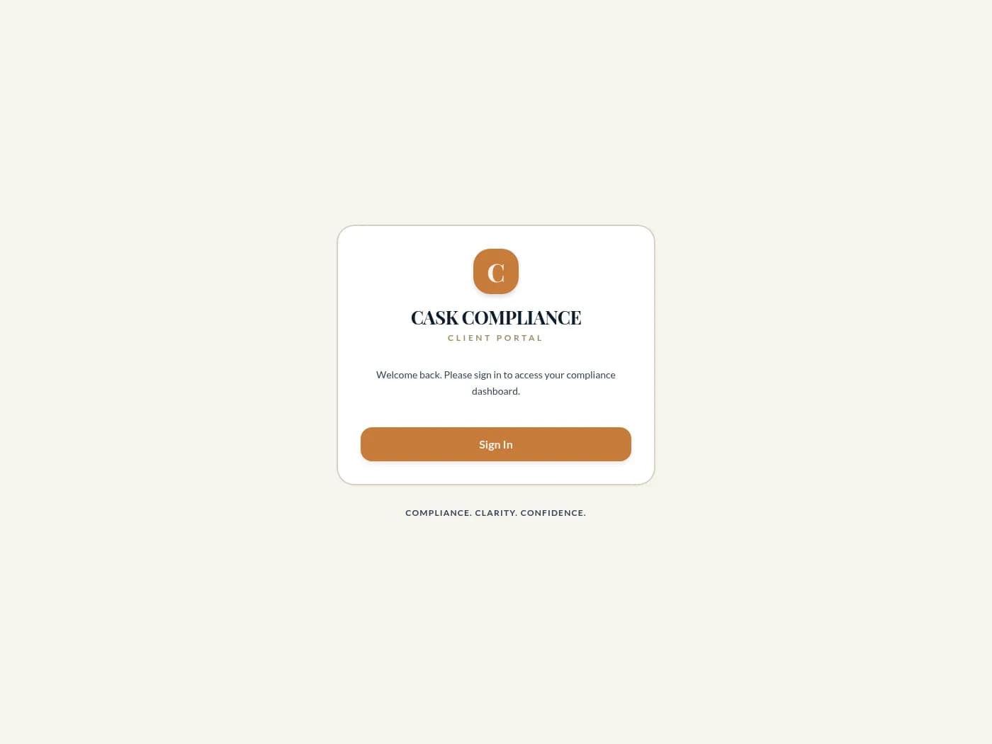 BrewReg Client Portal