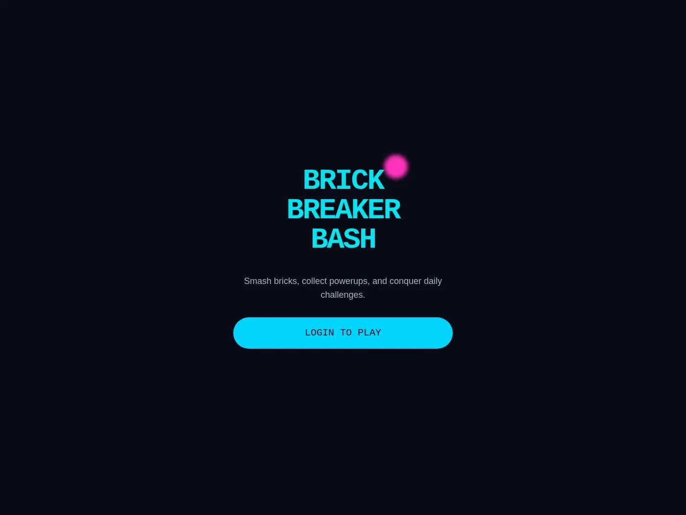 Brick Breaker Bash