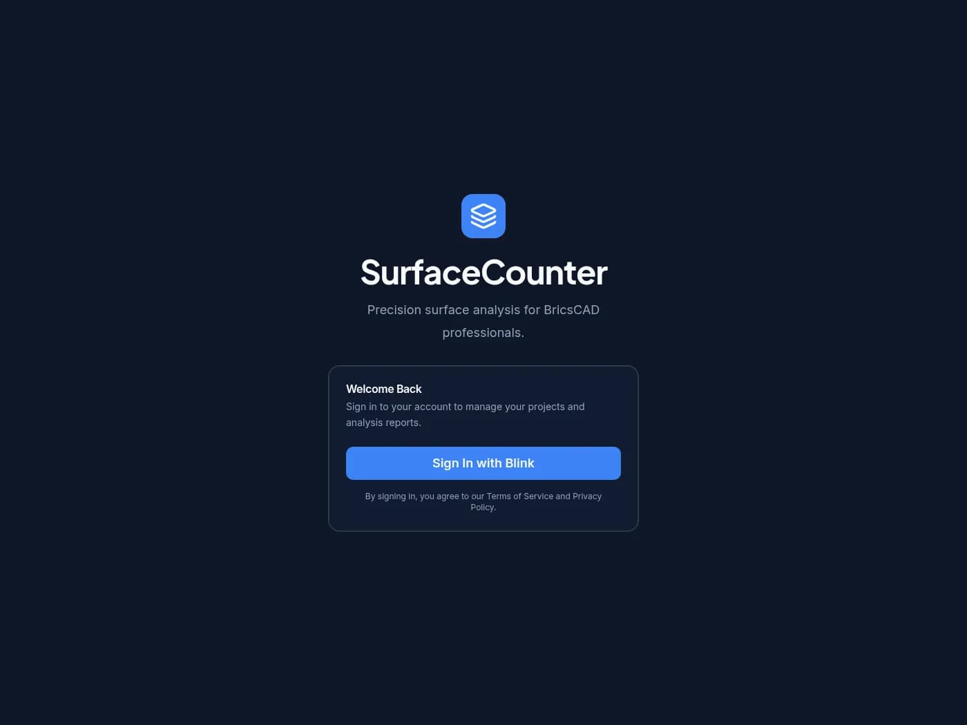 BricsCAD Surface Counter