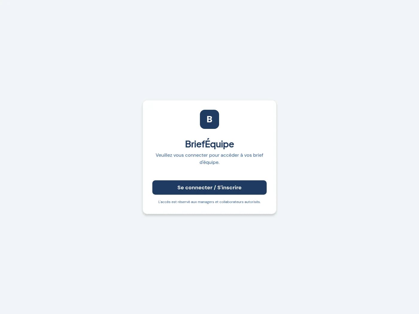 Brief Équipe Generator