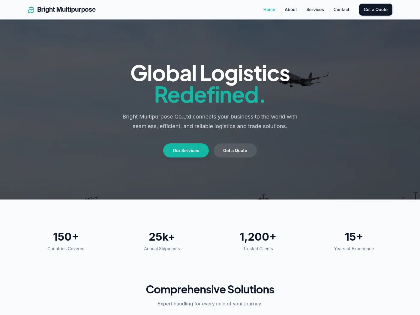 Bright Business Website