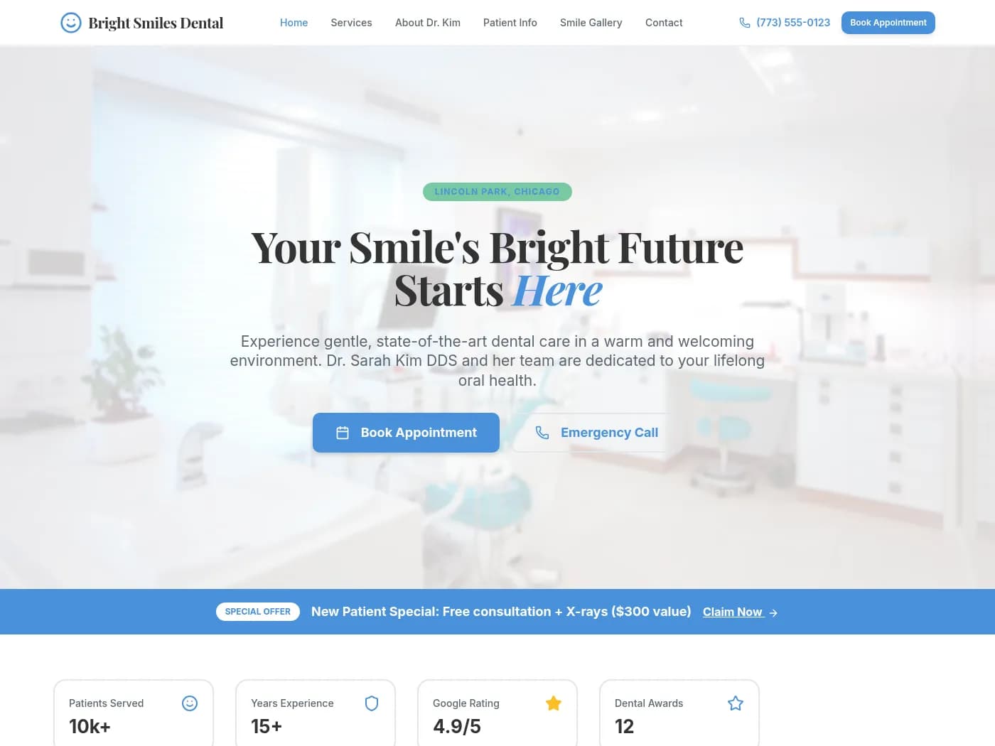 Bright Smiles Dental Site