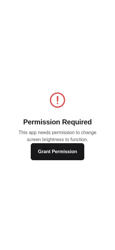 Auto Brightness Reset