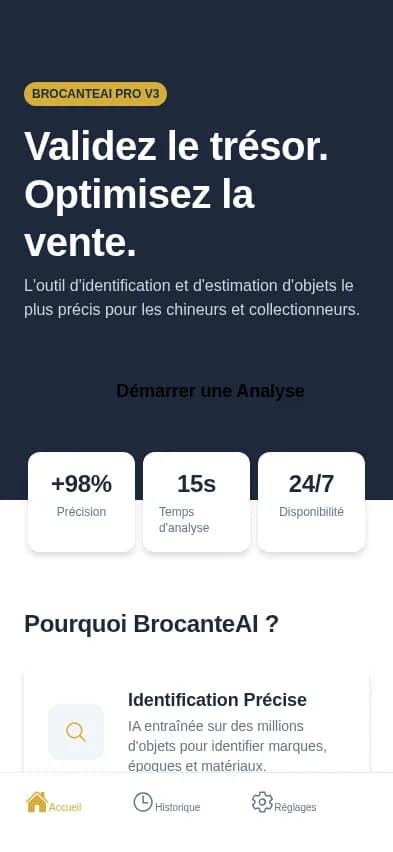 BrocanteAI Value Engine