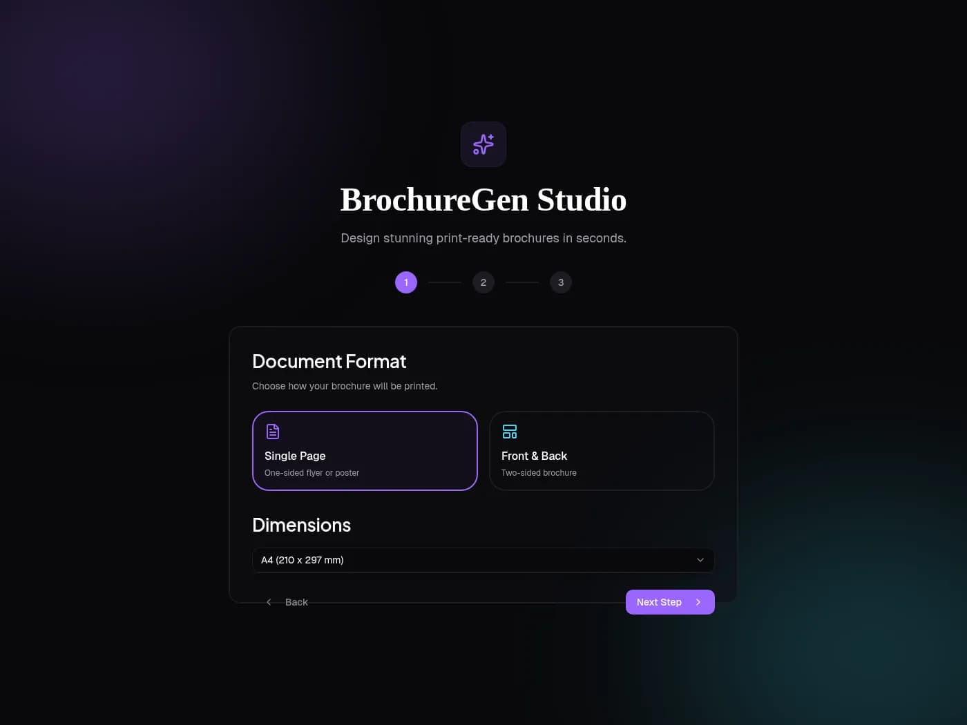 BrochureGen Studio