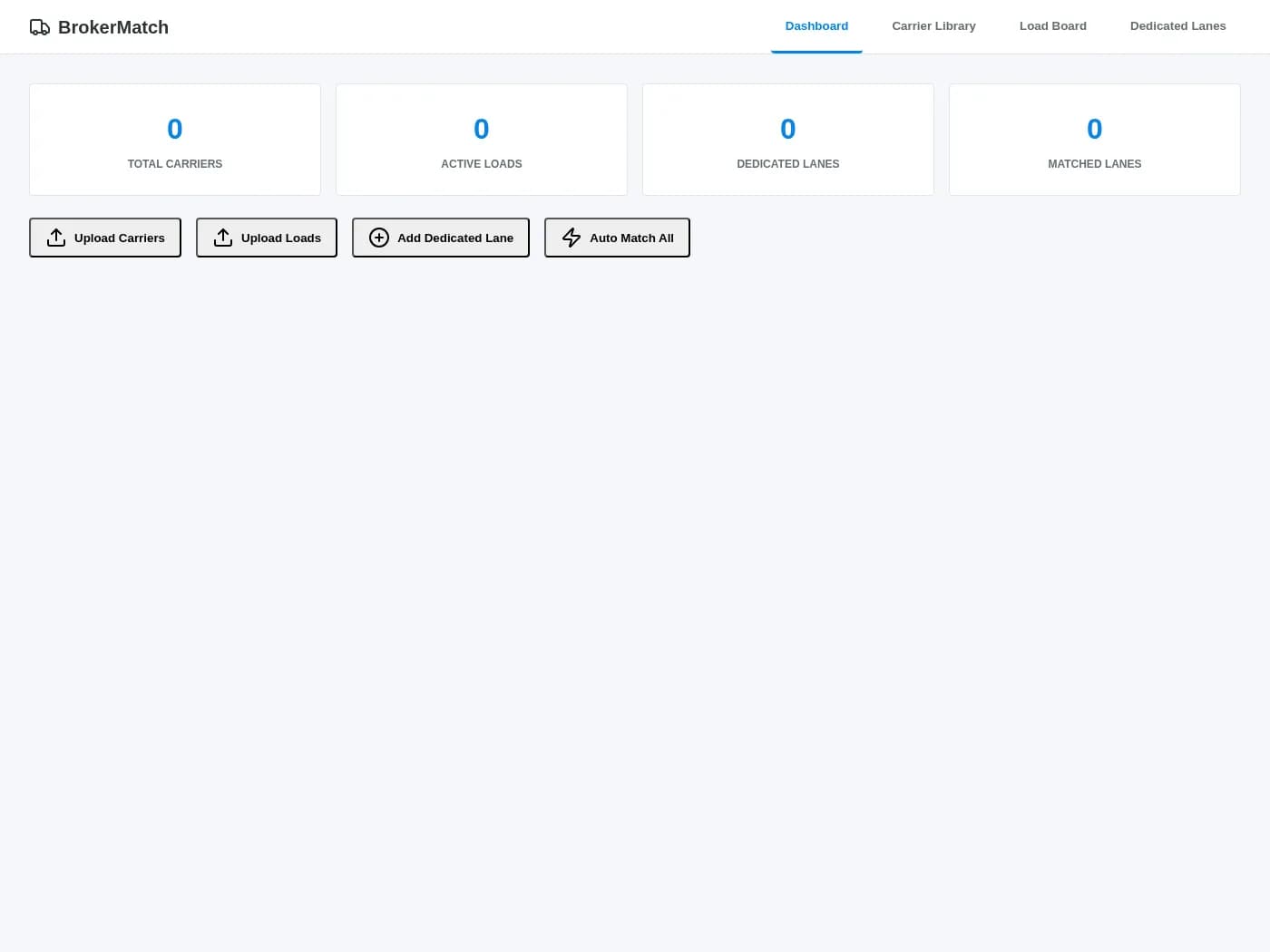 BrokerMatch Internal Tool