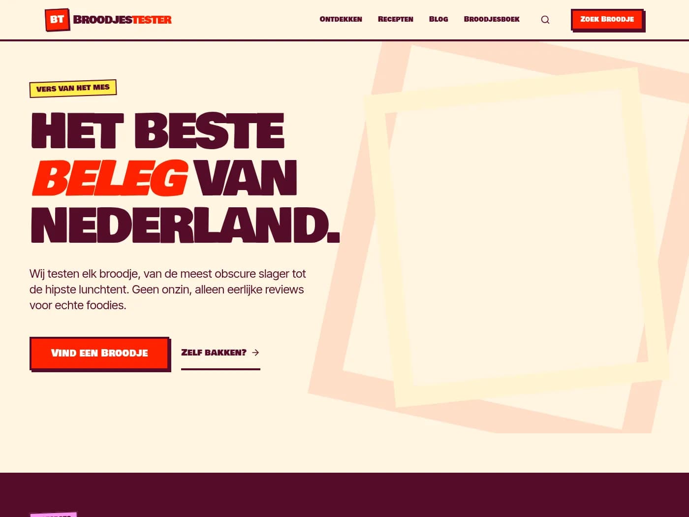 Broodjestester Redesign