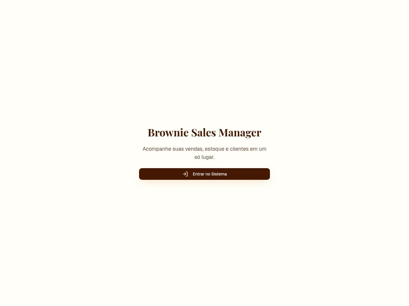 Brownie Sales Manager