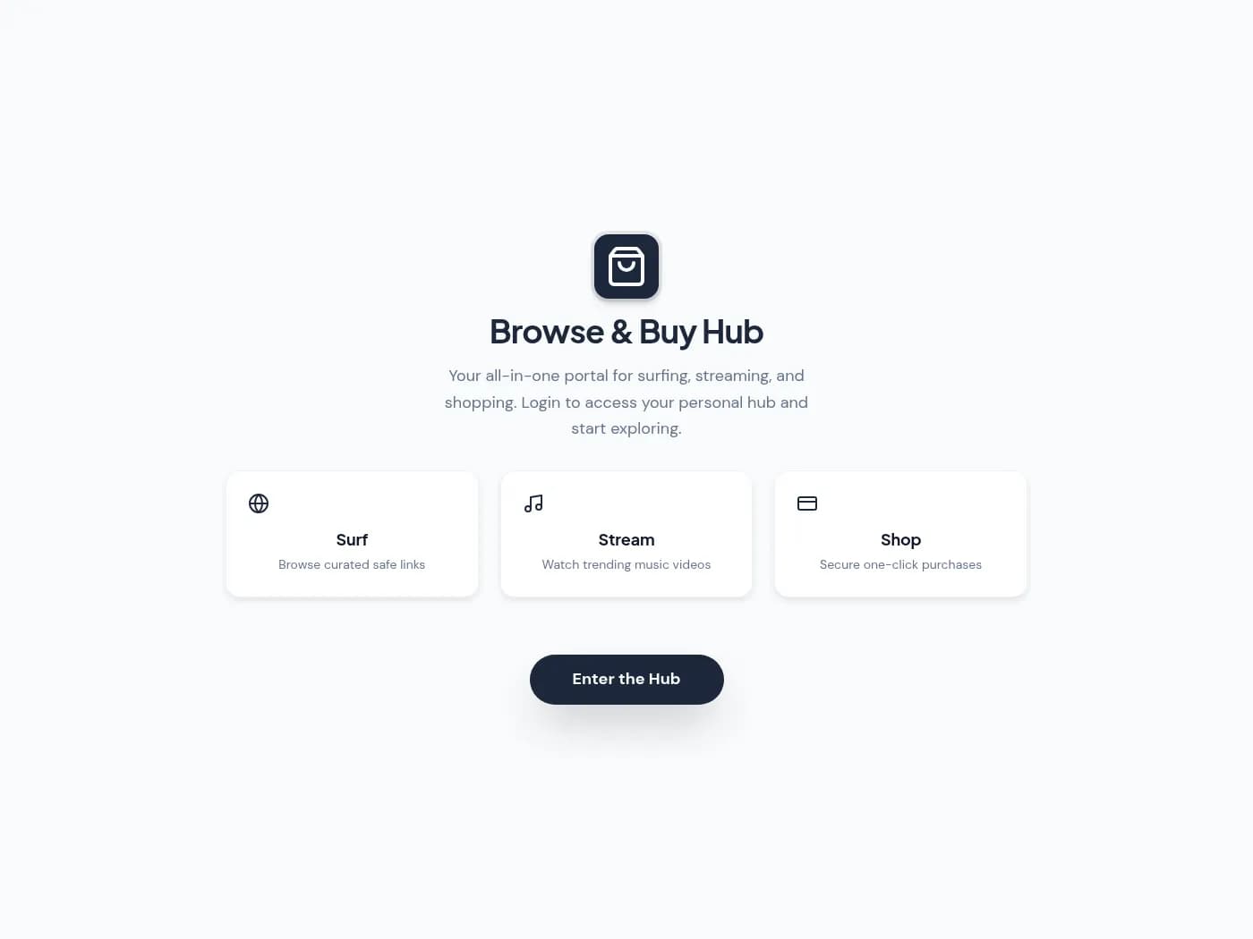 Browse & Buy Hub