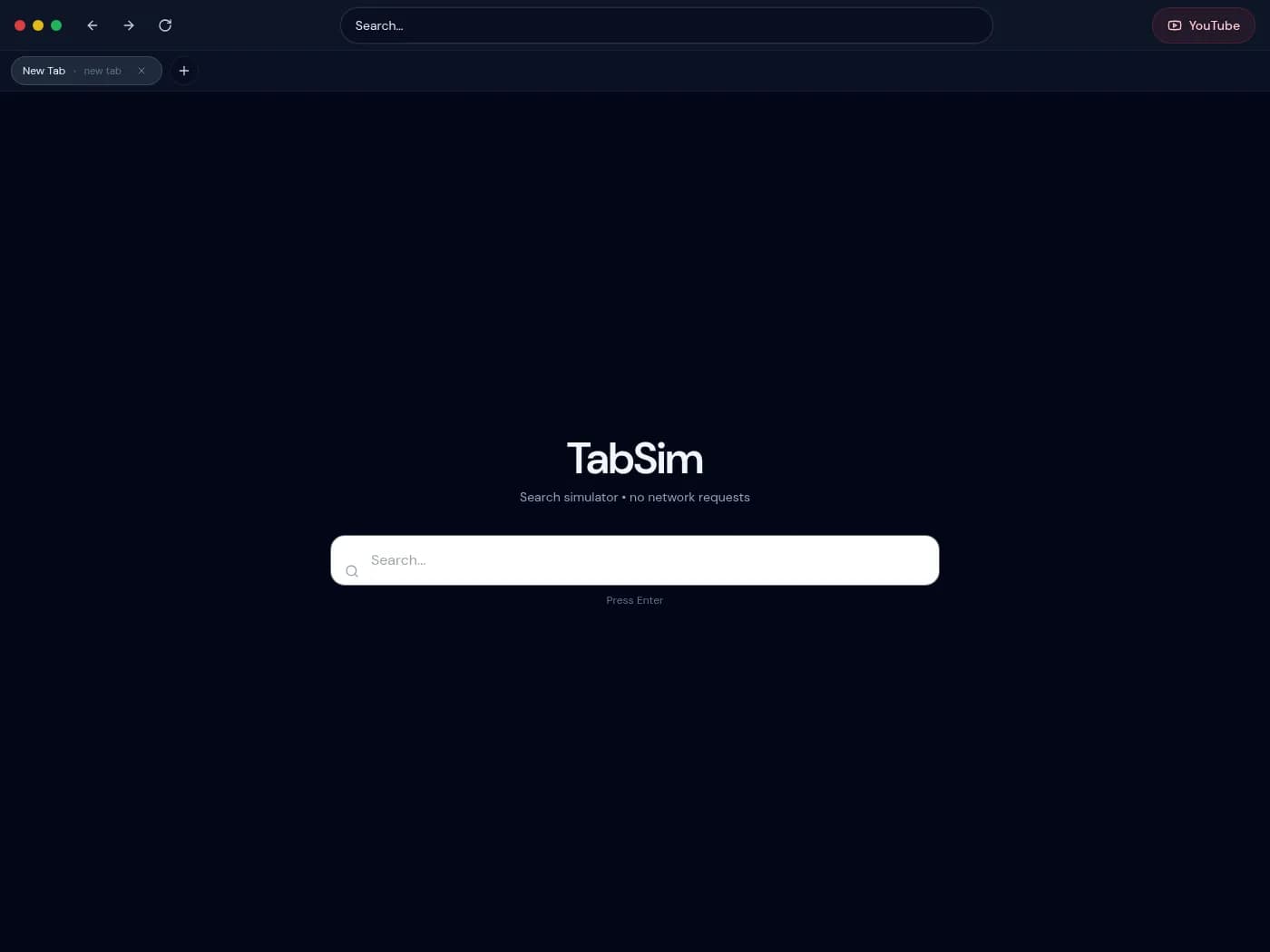TabSim Browser