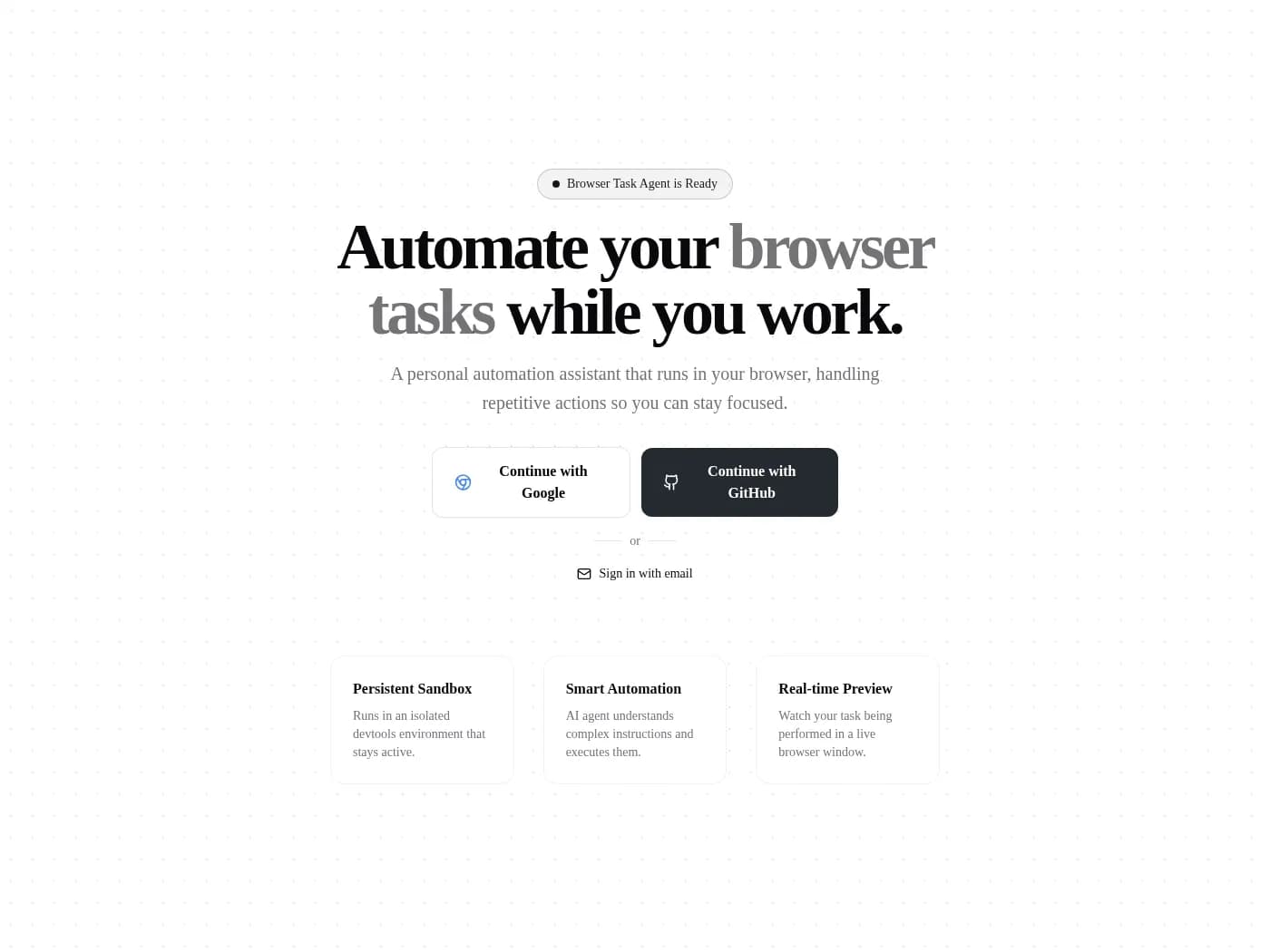 Browser Task Agent