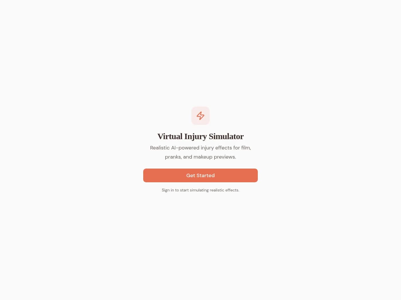 Virtual Injury Simulator