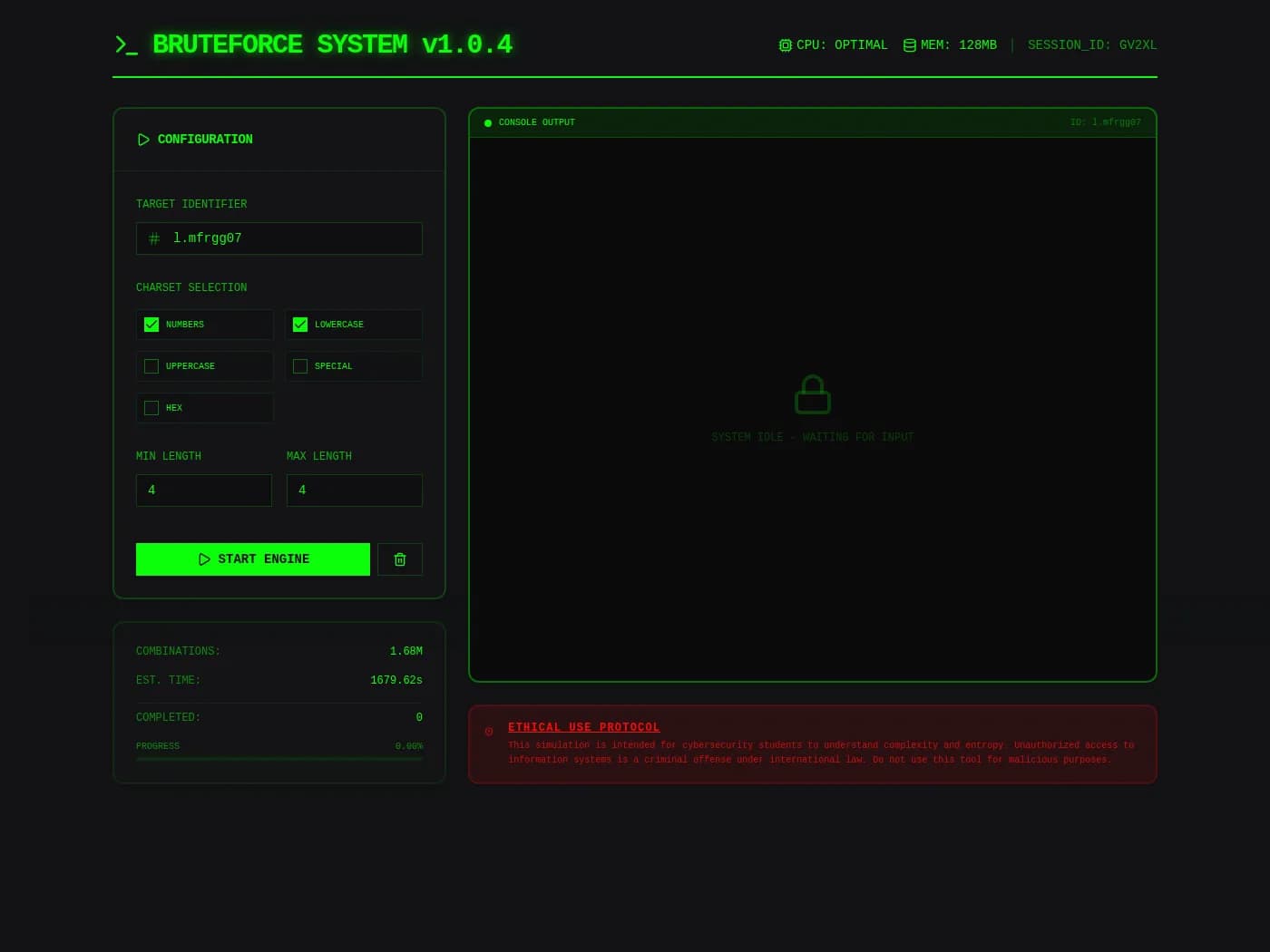 BruteForce School Code