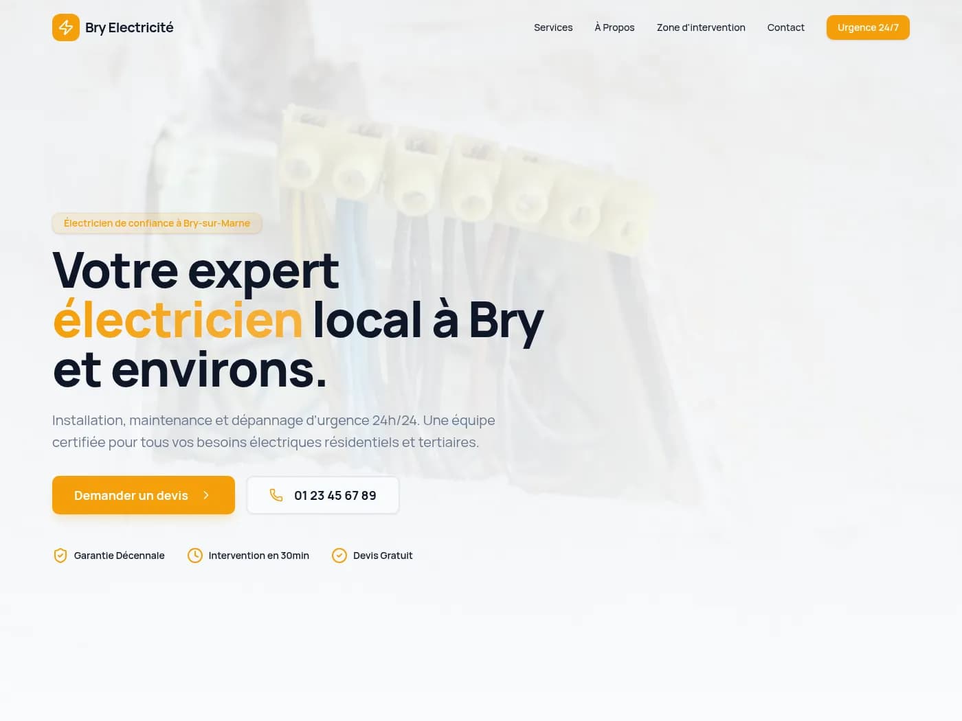 Bry Electricité Web