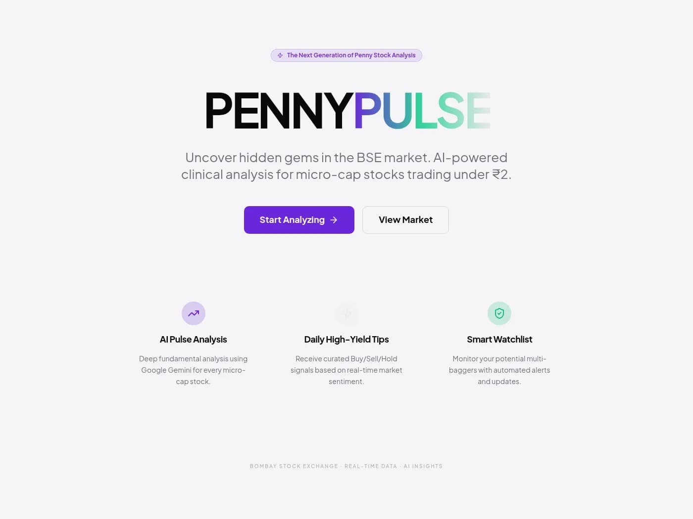 Penny Stocks Analyzer
