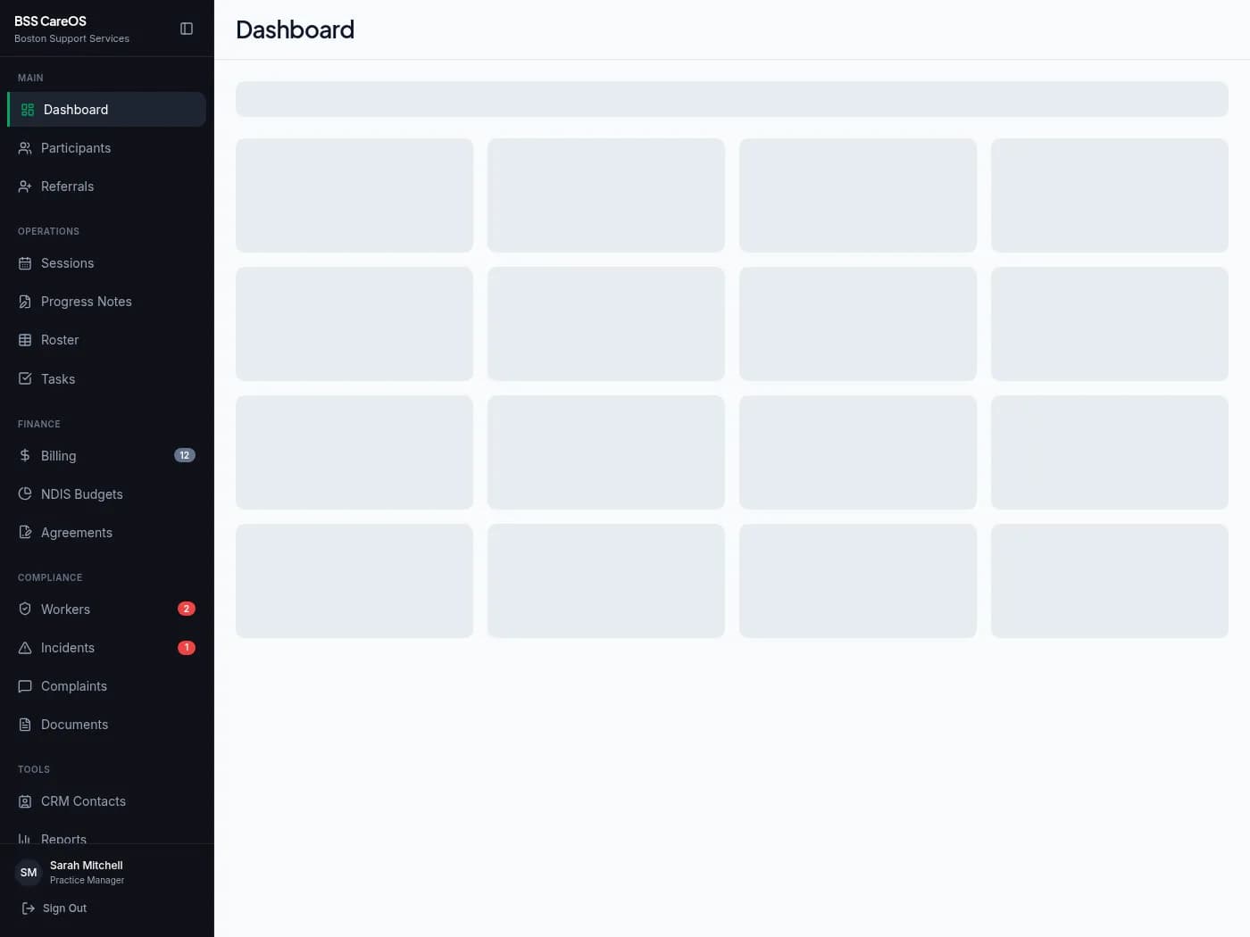 BSS CareOS Platform