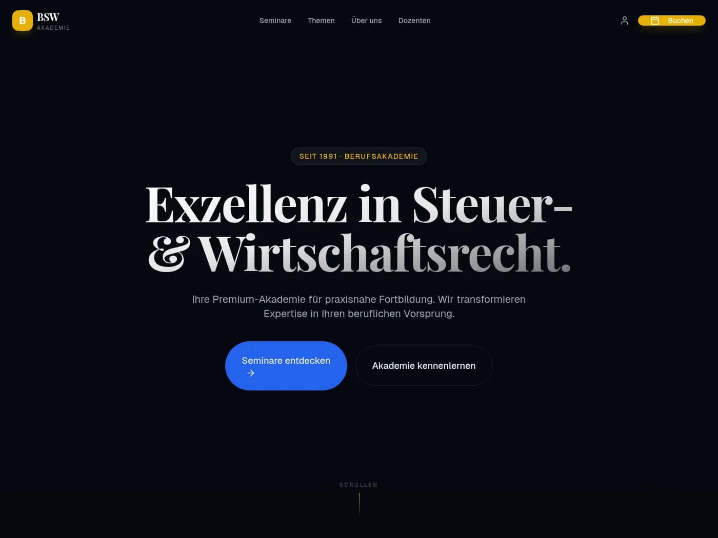 BSW Premium Web Experience