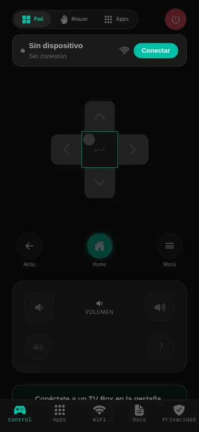 Bluetooth TV Box Remote