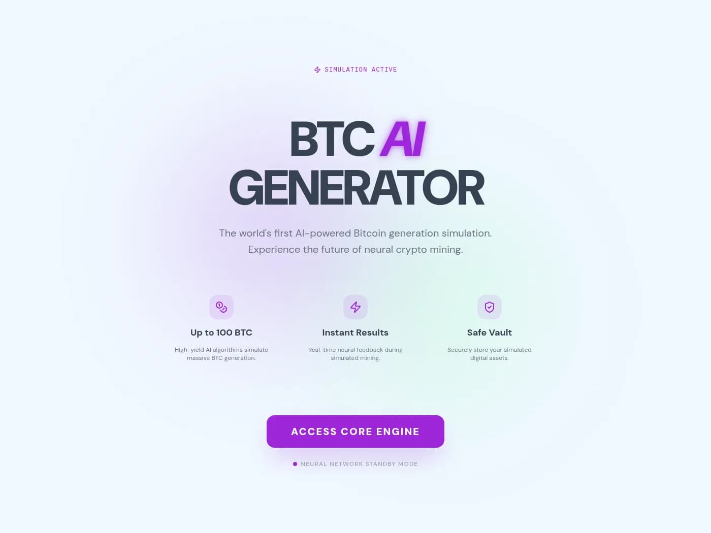 BTC AI Generator