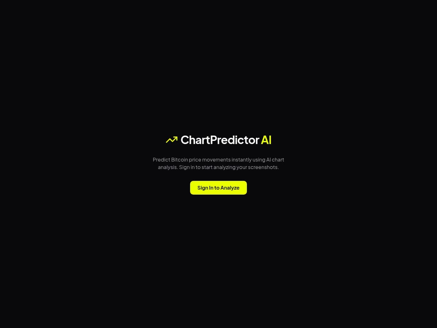 ChartPredictor AI