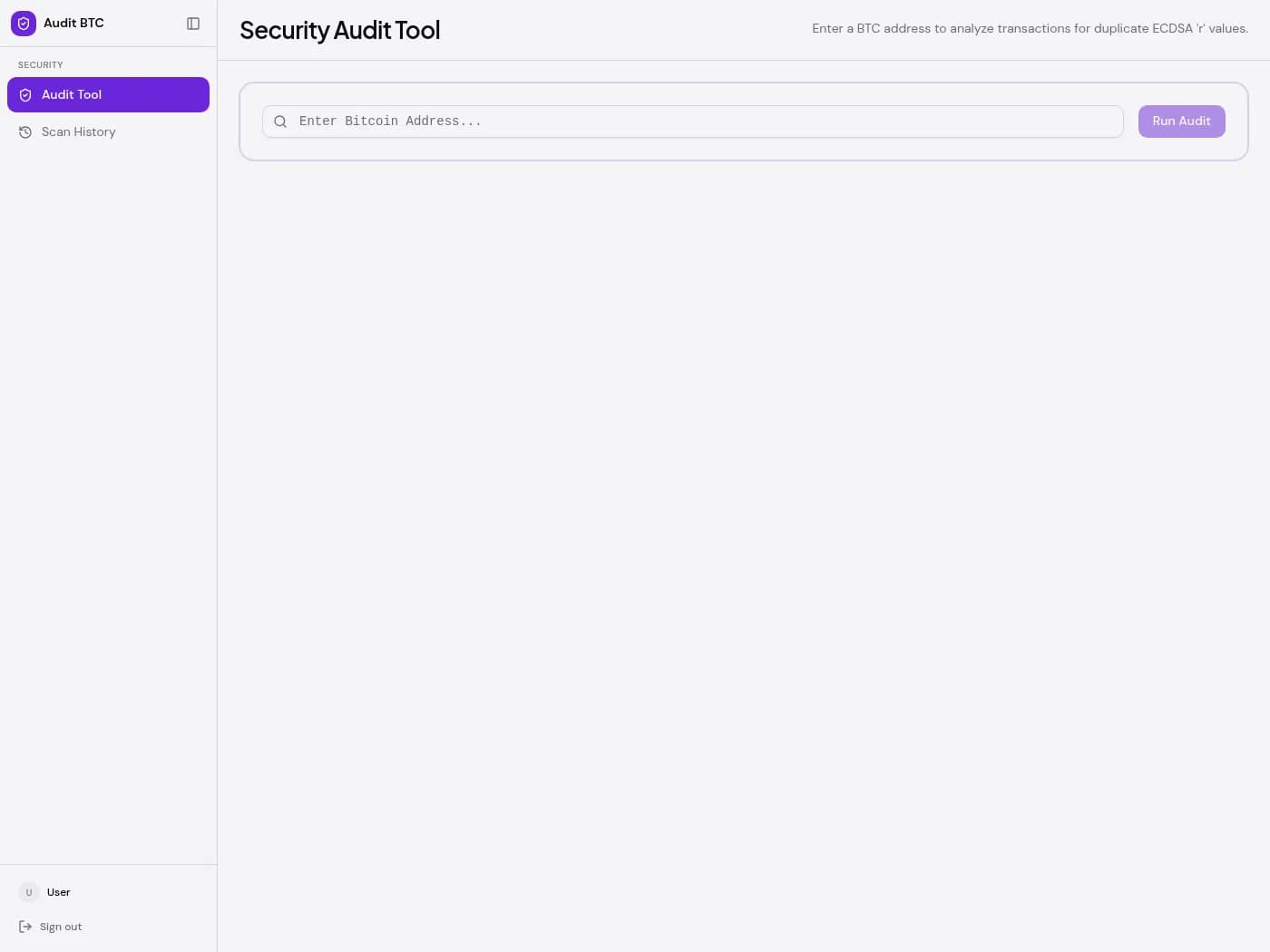 BTC Duplicate r Finder