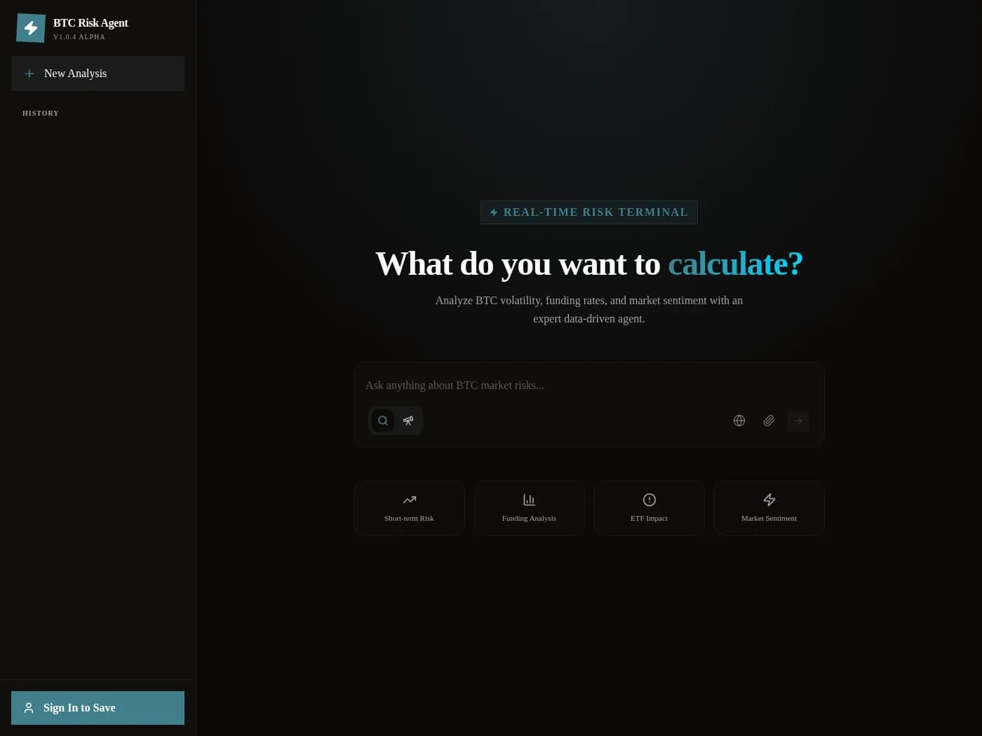 BTC Risk Calculator