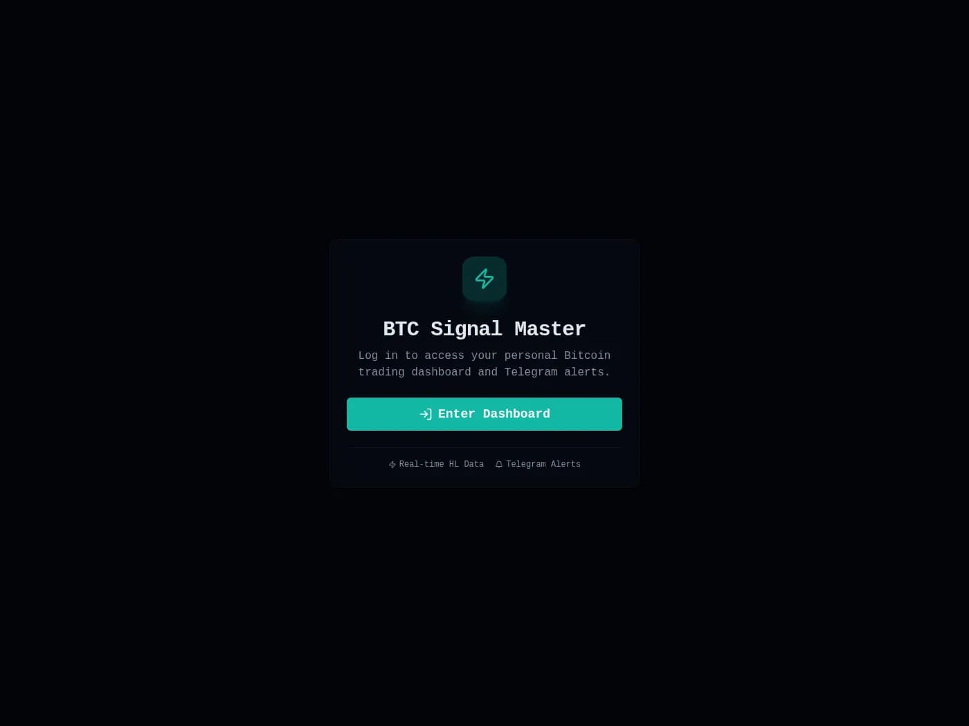 BTC Signal Master
