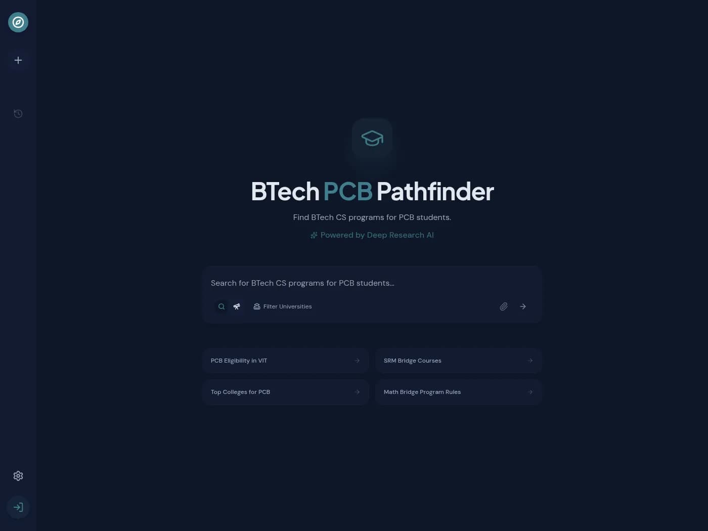 BTech Admission Pathfinder