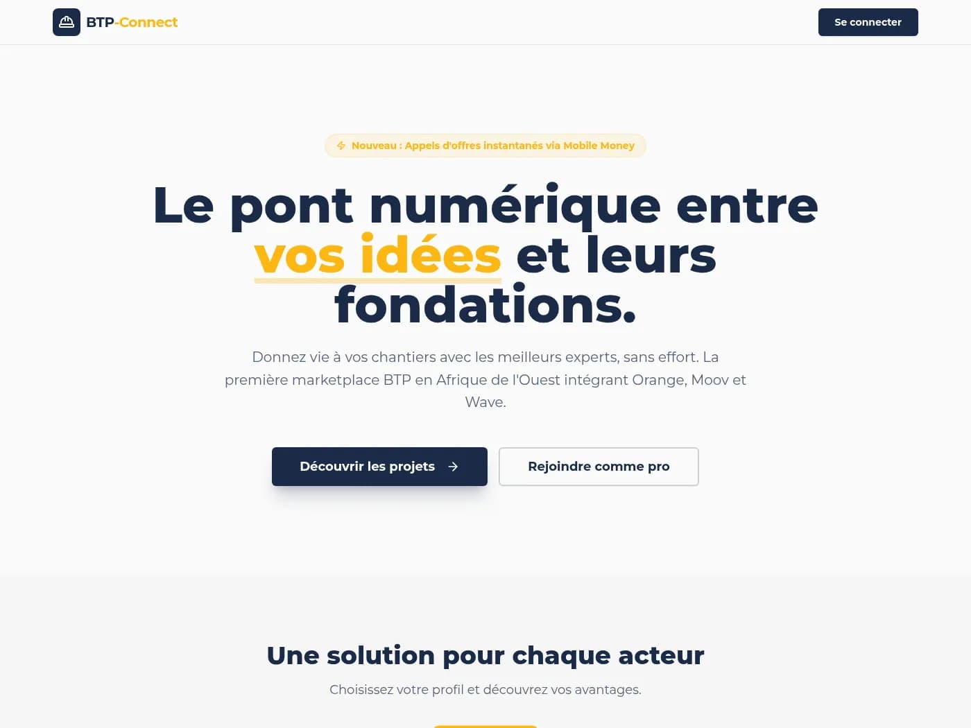 BTP-Connect Platform
