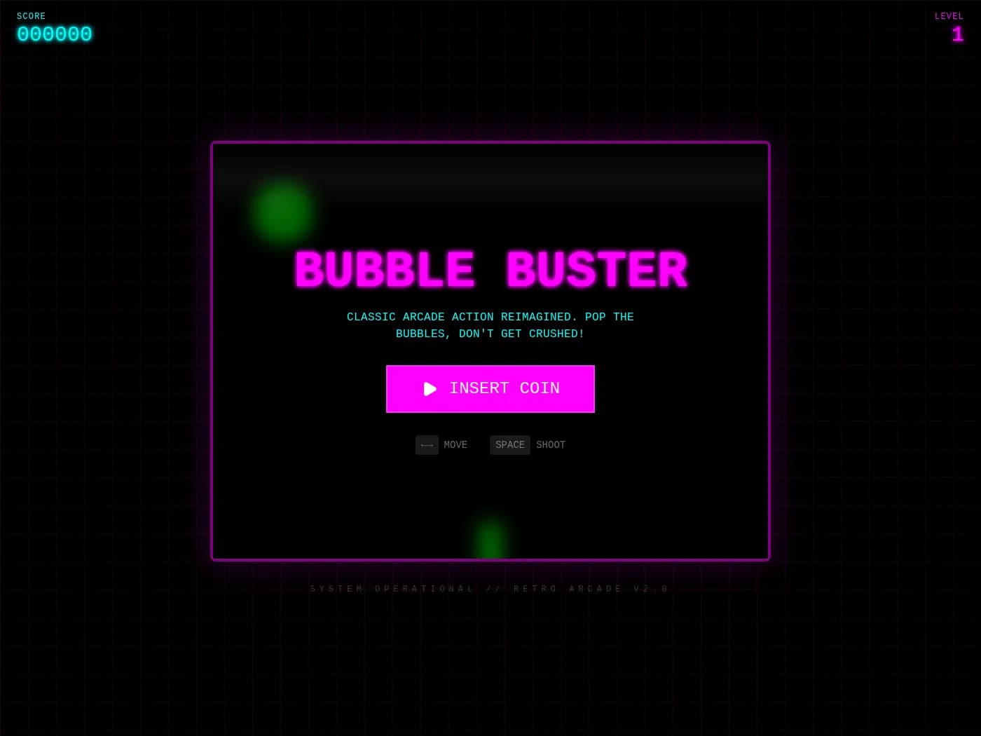 Bubble Buster Game
