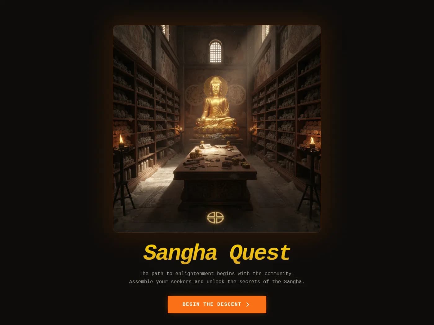 Buddhist Escape Room Quest