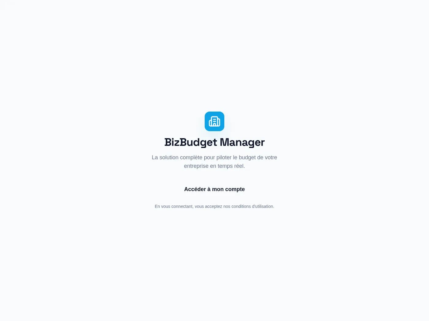 BizBudget Manager
