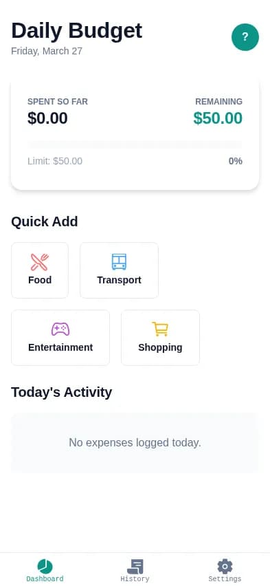 Budget Buddy Tracker