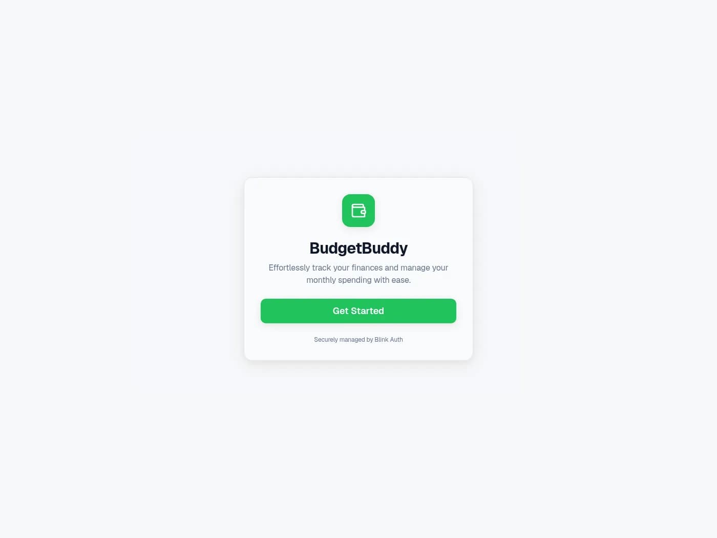 BudgetBuddy