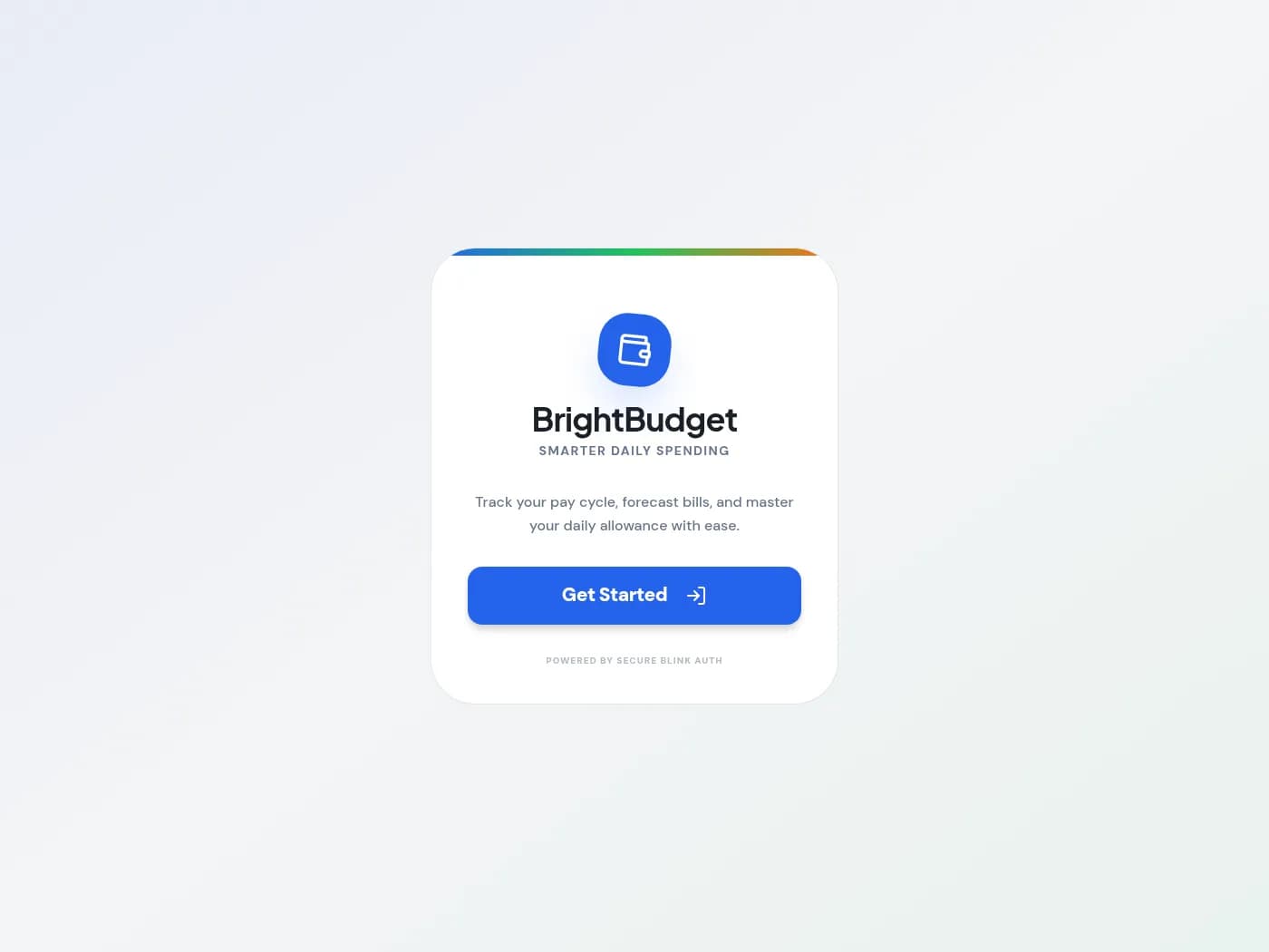 BrightBudget Planner